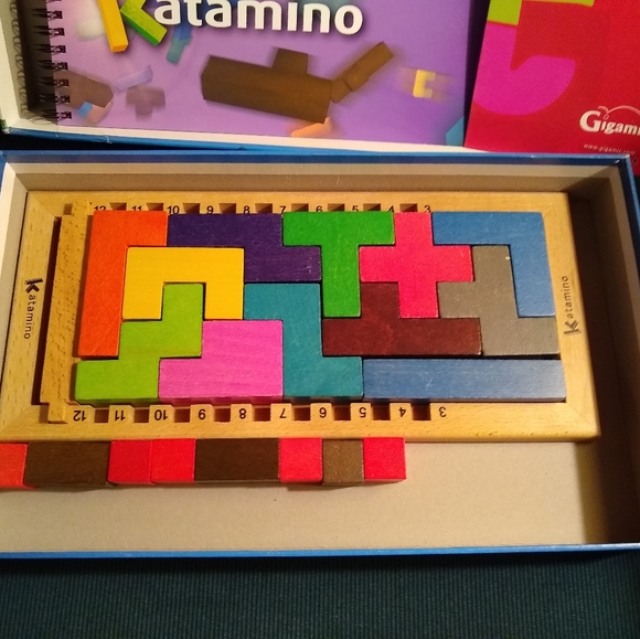 Toys | Katamino Classic Puzzle Game Wooden Strategy Board Game | Poshmark